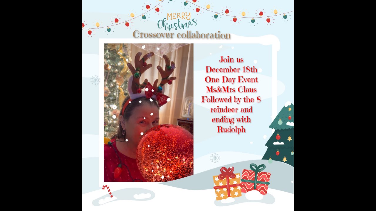 Christmas Crossover Collaboration Starring 🤶and🤶Claus🦌Rudolph and the ...