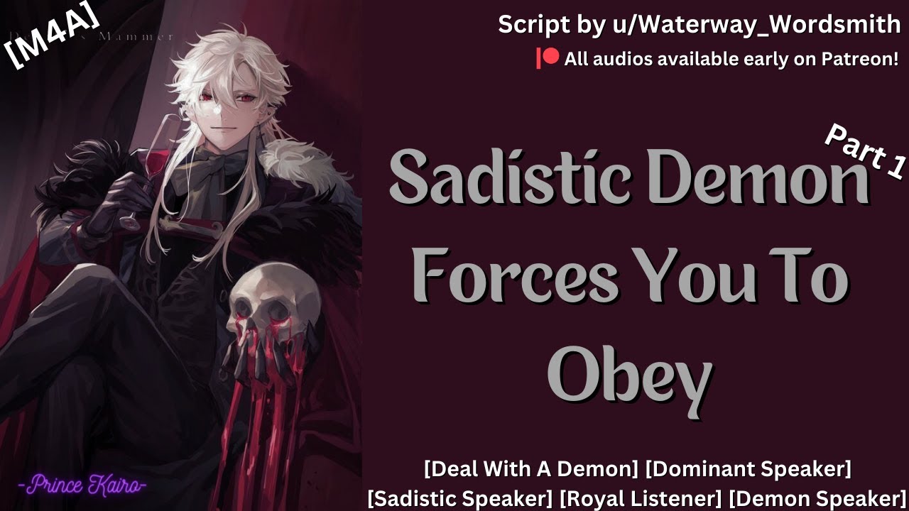 [M4A] Sadistic Demon Forces You To Obey [Part 1] [Dominant Speaker ...