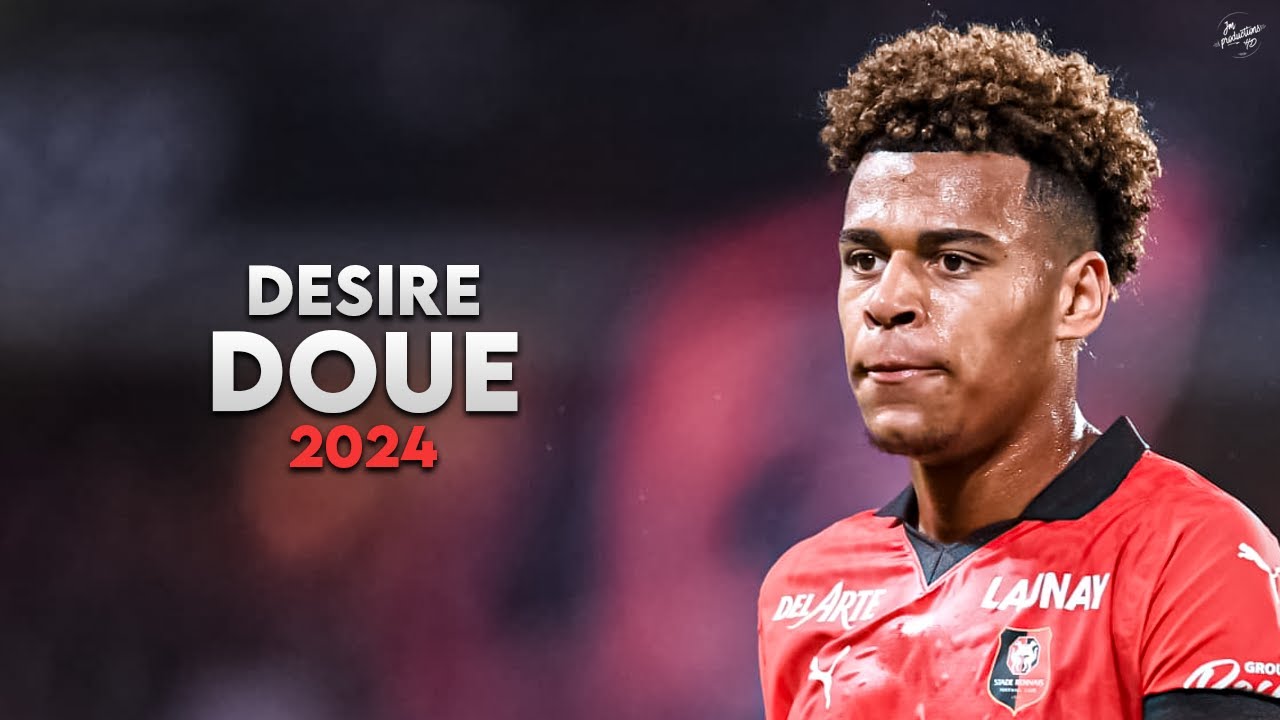 Désiré Doué 2024 - Amazing Skills, Assists & Goals - Stade Rennais | HD ...