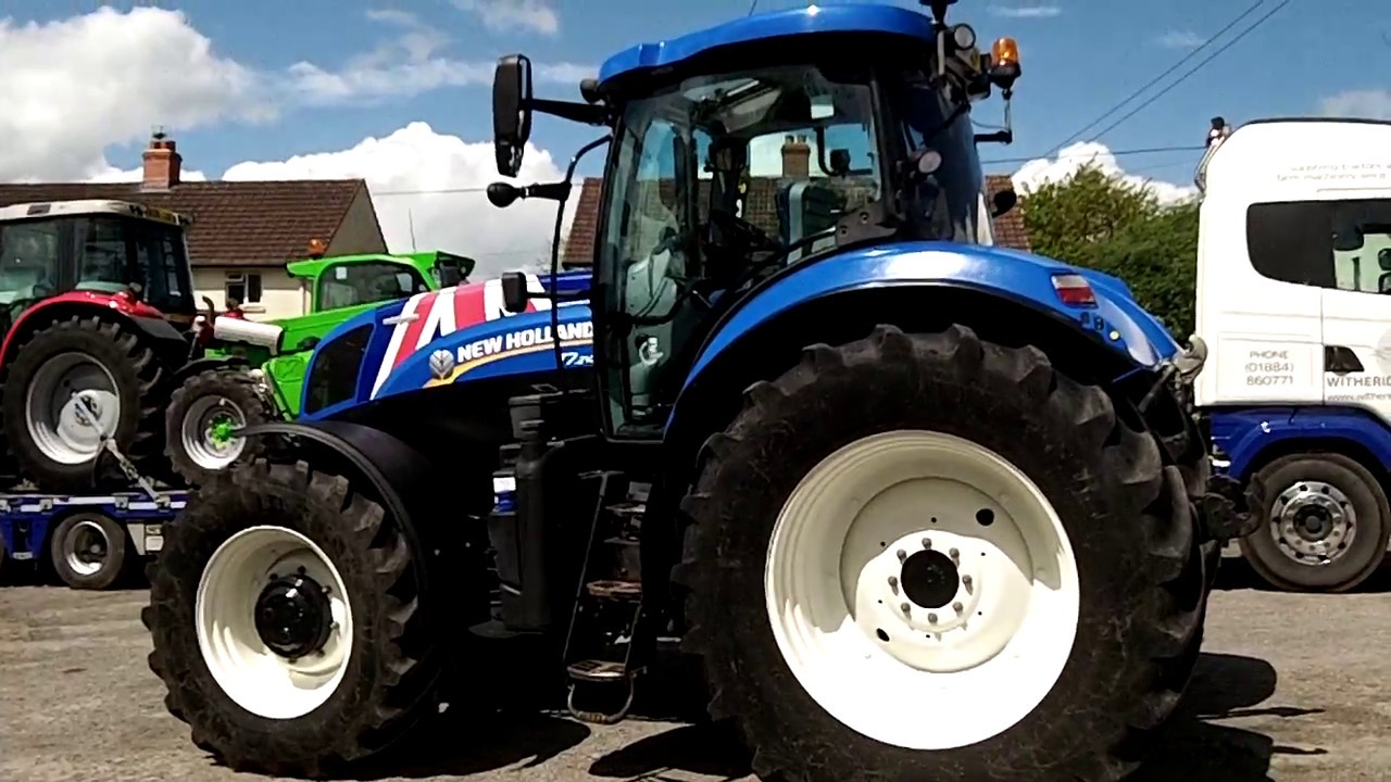 New Holland T7.210 Autocommand 50KPH - YouTube