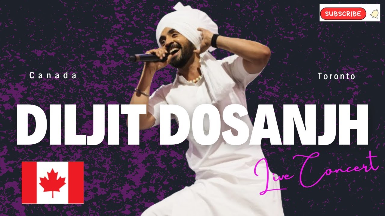 We attended Diljit Dosanjh's concert | Live | Toronto-2024 | Rogers ...