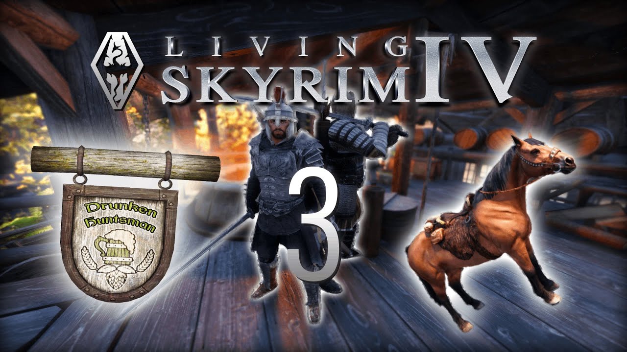 Abandoned Dungeon & New Companion| Ep 3 Playthrough of Living Skyrim IV ...