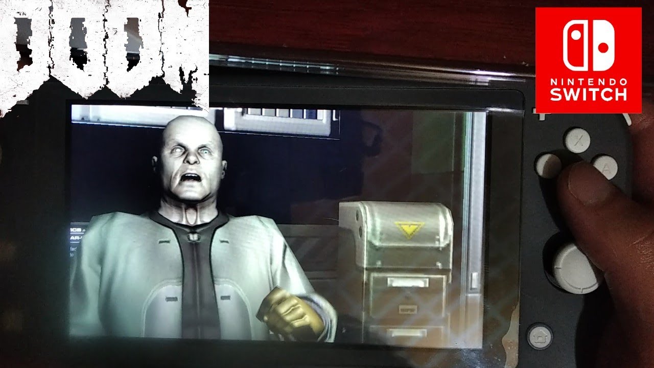 DOOM 3, Primer capitulo. ¿Es tan aterrador? en la Nintendo Switch Lite ...