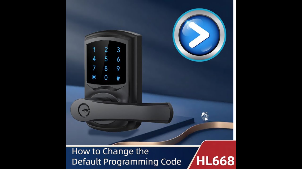 Tutorial On How To Change The HL668 Door Lock Programming Code YouTube Tutorial On How To Change The HL668 Door Lock Programming Code YouTube