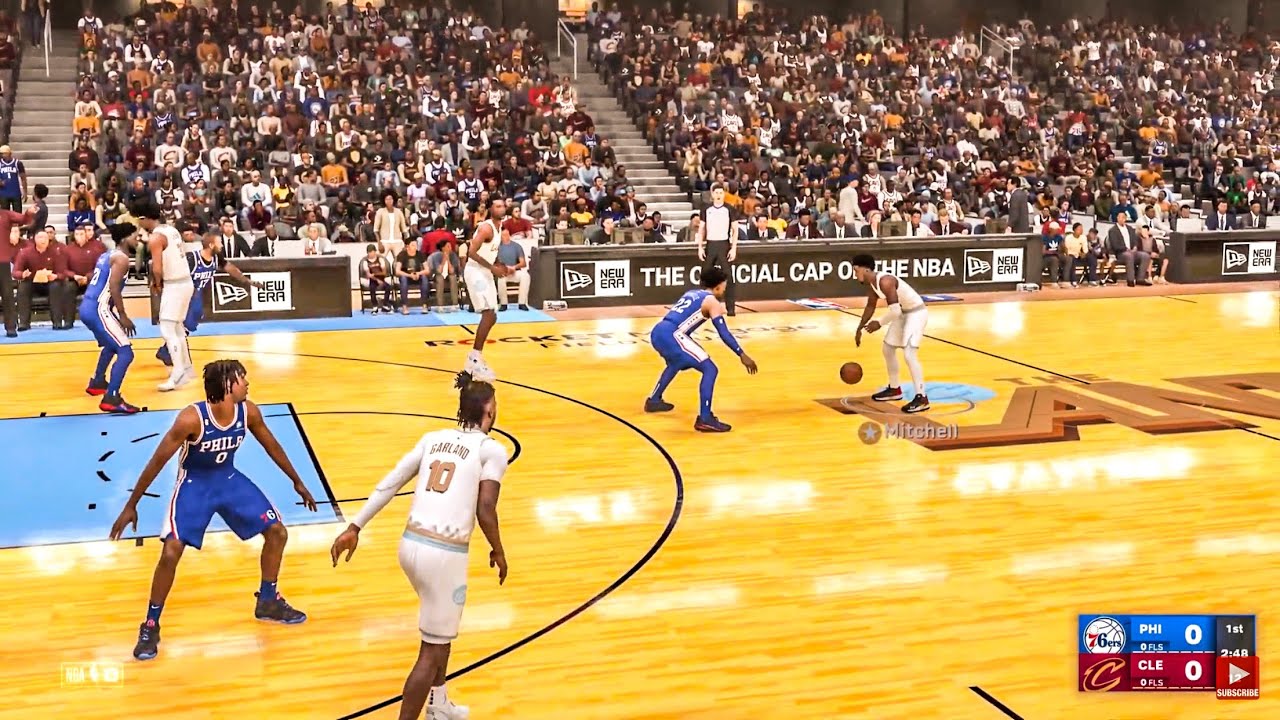 Philadelphia 76ers vs Cleveland Cavaliers 11/30/2022 NBA 2K23 Gameplay ...