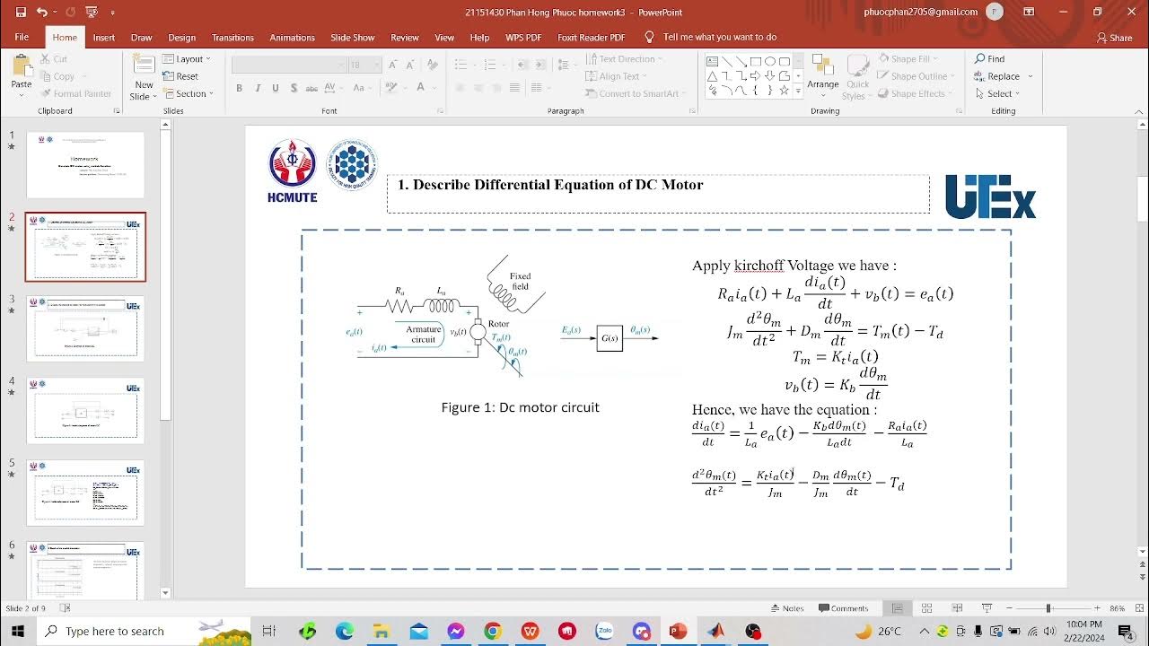 Simulate DC motor by using matlab - YouTube