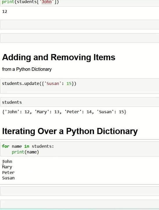 Python Dictionary Part 2 Shorts Youtubeshorts Pythonprogramming Pythondictionary Youtube