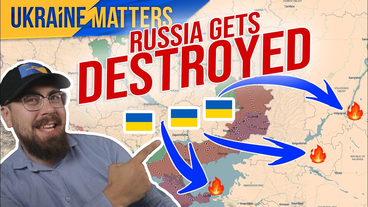 Russian CRUCIAL INFRASTRUCTURE Is Taken Out by Ukraine - Ukraine War ...