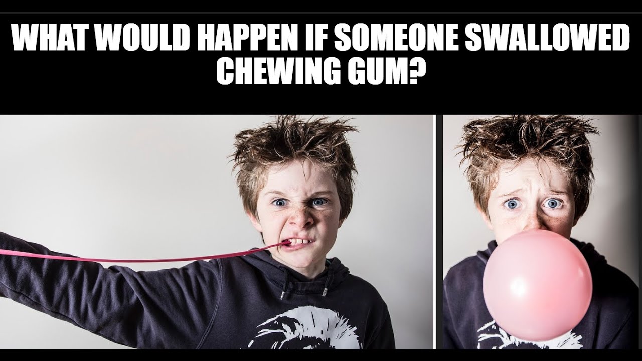 What Happen If We Swallow Chewing Gum ? #SwallowChewingGum # ...