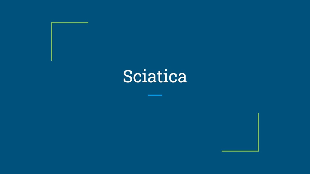 Sciatica Youtube 7414