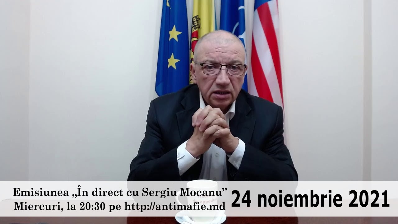 Emisiunea „În direct cu Sergiu Mocanu” din 24 noiembrie 2021 - YouTube