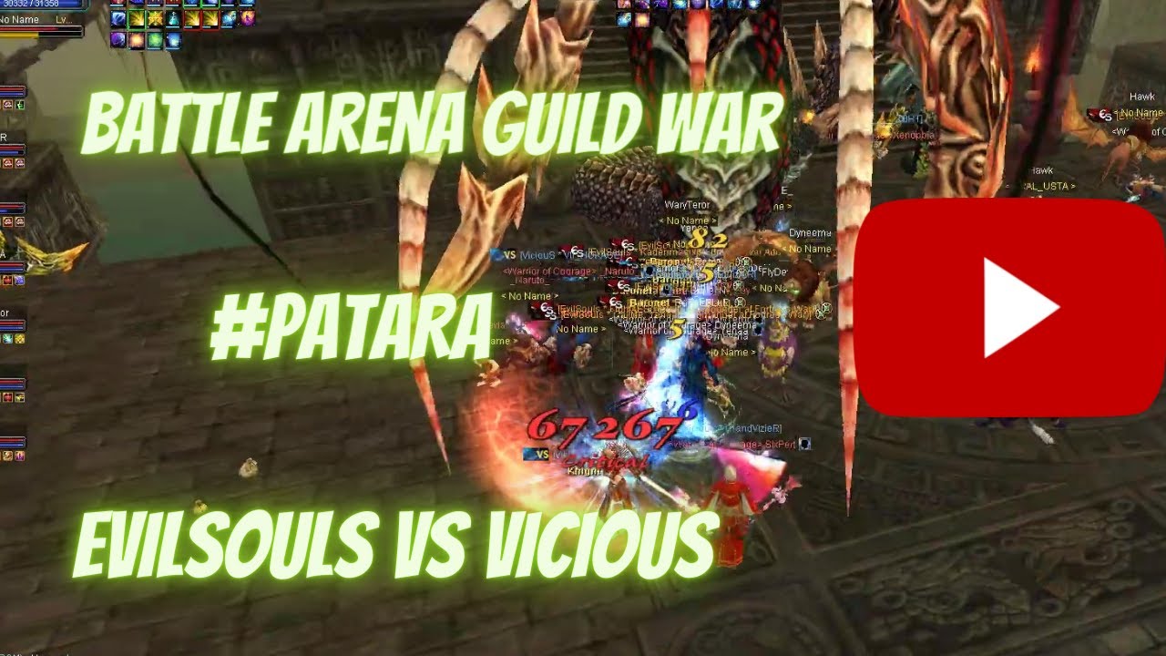 Battle Arena Guild War - EvilSouls vs Vicious - YouTube
