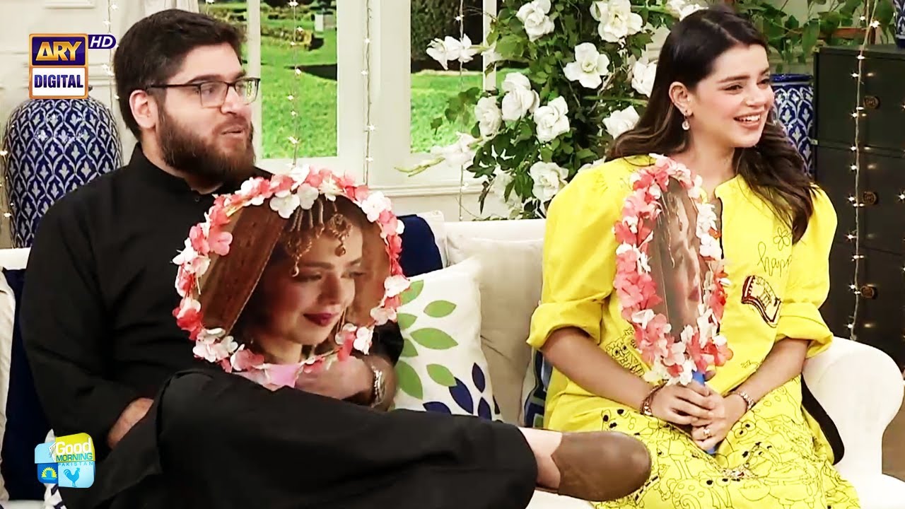 Nida Yasir Ke Sawalat | Srha Asghar & Omar Murtaza #goodmorningpakistan ...