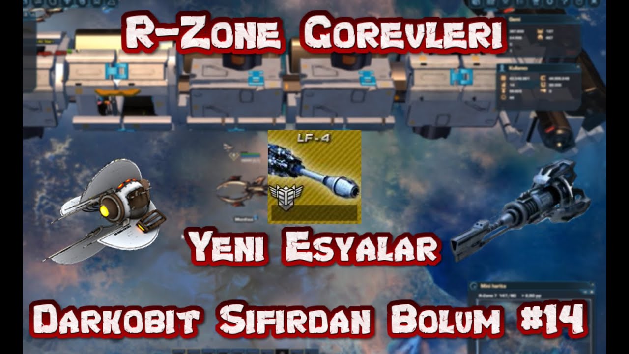 Darkorbit Sıfırdan Başlama Bölüm #14 / Yeni İris / R-Zone Görevleri Ve ...