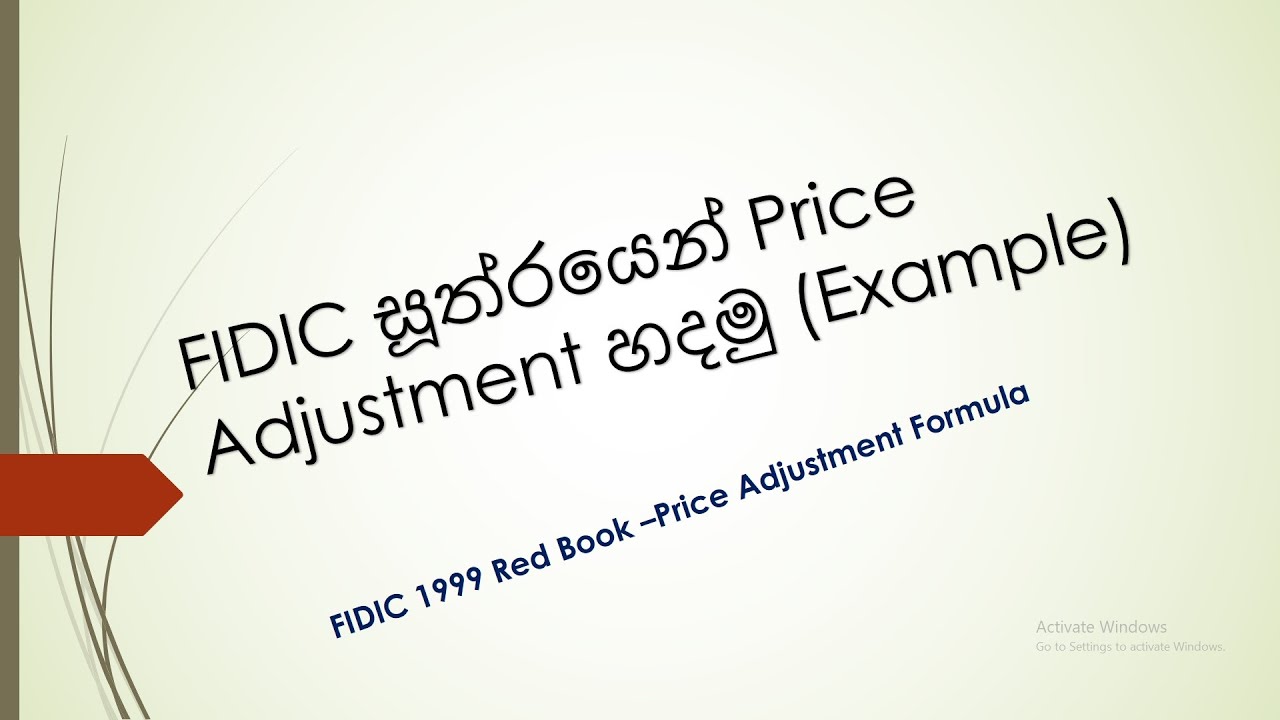 Price Adjustment Example As Of FIDIC FIDIC Formula Price price-adjustment-example-as-of-fidic-fidic-formula-price
