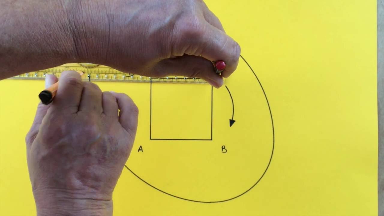 Rolling Ruler : Comment tracer un ovale (pour les droitiers) - YouTube