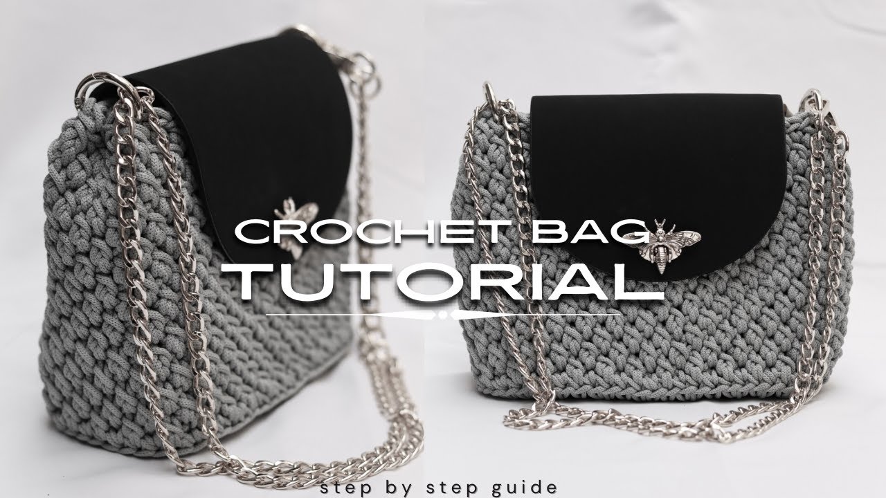 Easy Crochet Bag Tutorial for Beginners | Step-by-Step Guide | DIY ...