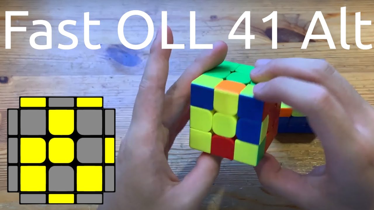 Fast Alternative OLL 41! - YouTube