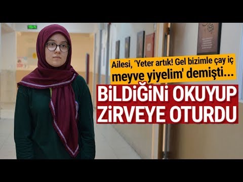 İmam Hatipli Azra LGS’de Türkiye Birincisi Oldu