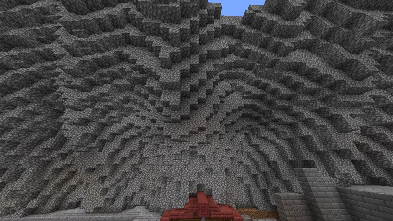 Continuing the interior of my 2nd mountain base in my survival world ...
