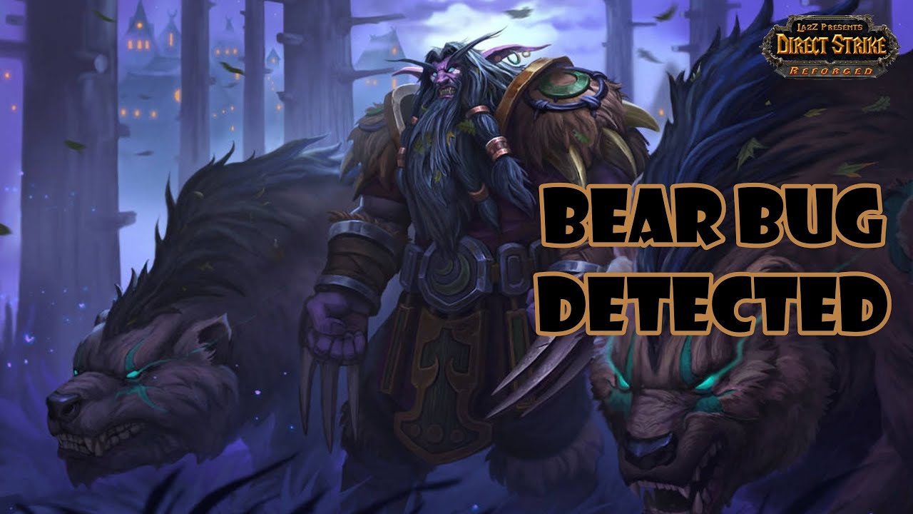 Don't Mass Bear, Bear Now Weak - Direct Strike WC3 - YouTube