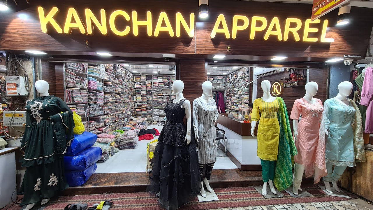 Hamraj Complex Kanpur Wholesale Market | Kanchan Apparel Kanpur - YouTube