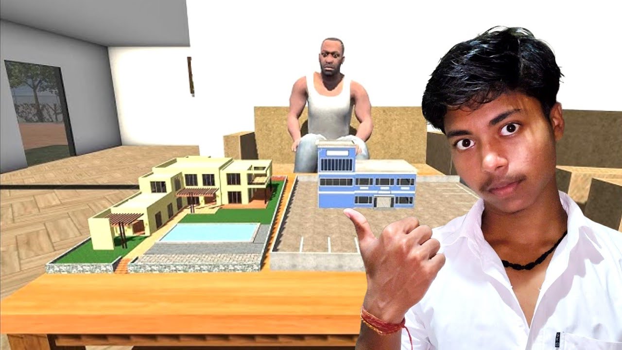 Franklin Build His Luxury House In The City In INDIAN BIKES DRIVING 3D ...