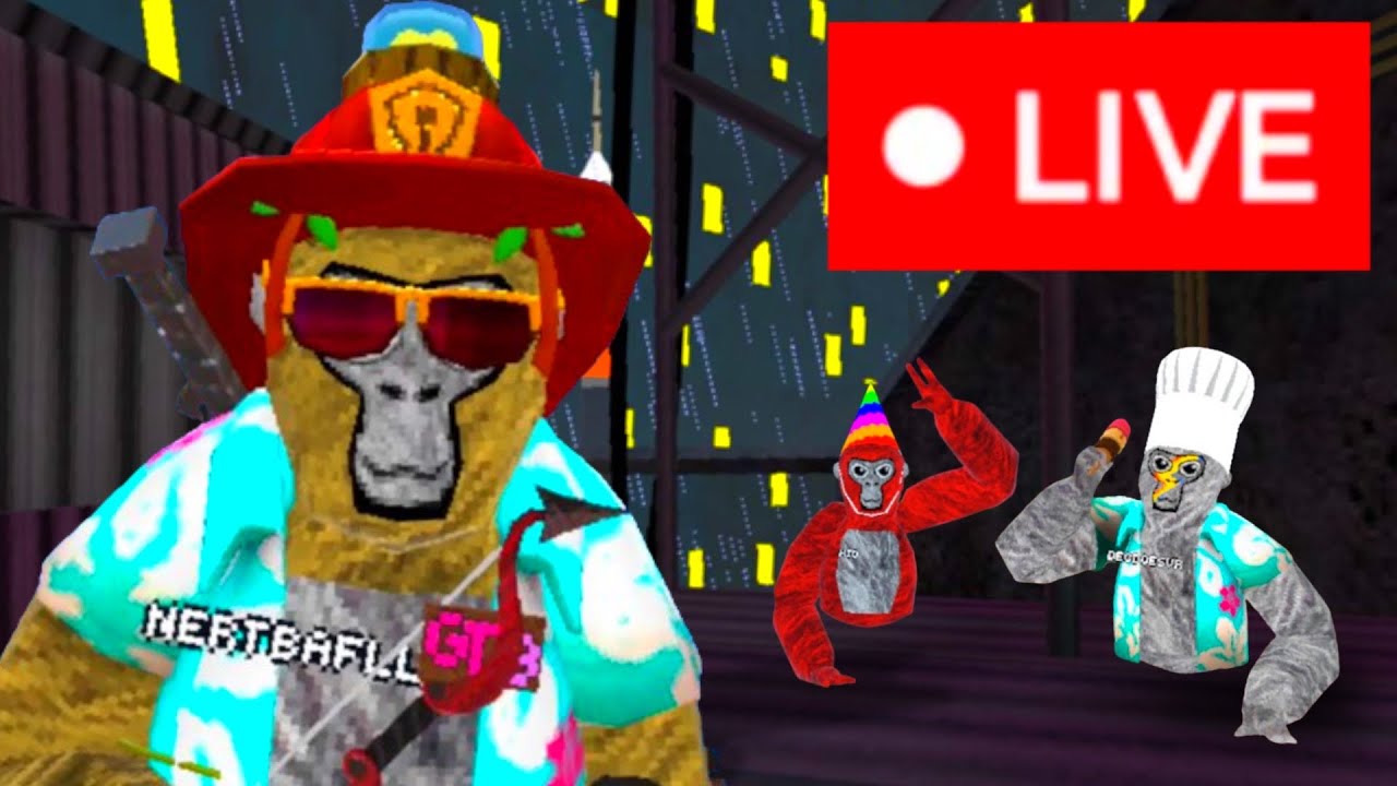 MONKE BLOCKS, MINIGAMES, And MORE! Gorilla Tag live with Viewers - YouTube