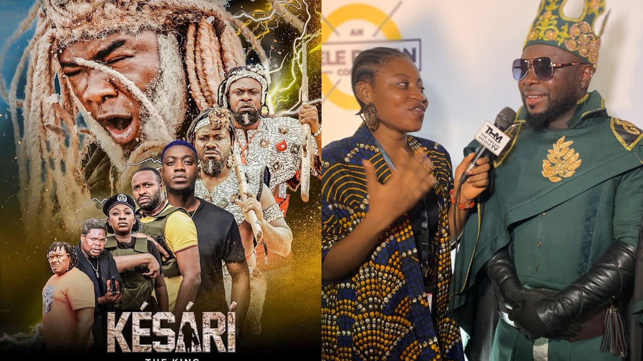 KESARI the King Movie Premiere | Watch Ibrahim Yekini, Fathia Balogun ...