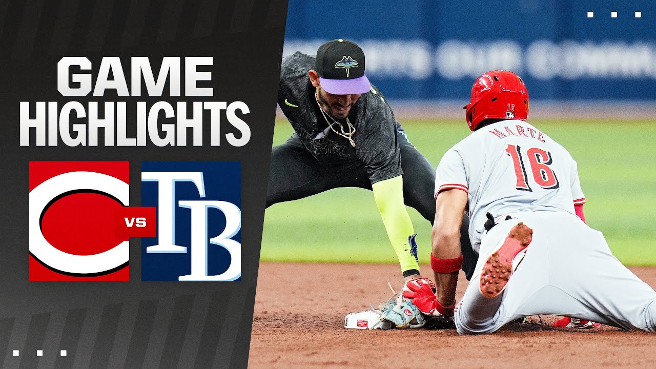 Reds vs. Rays Game Highlights (7/27/24) | MLB Highlights - YouTube