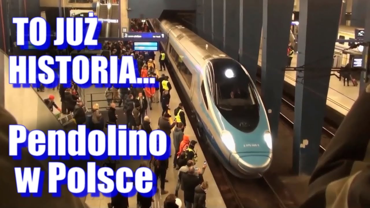 PIERWSZY DZIEŃ KURSOWANIA PENDOLINO W POLSCE - EXPRESS INTERCITY ...