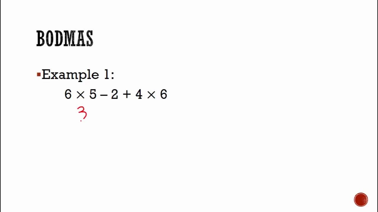 Sequence of Arithmetic Operations - Bodmas - YouTube