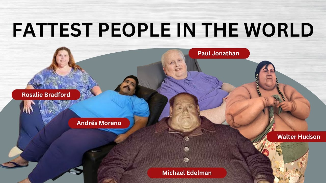 Heaviest People around the world #facts #heaviest #people #weight #list ...