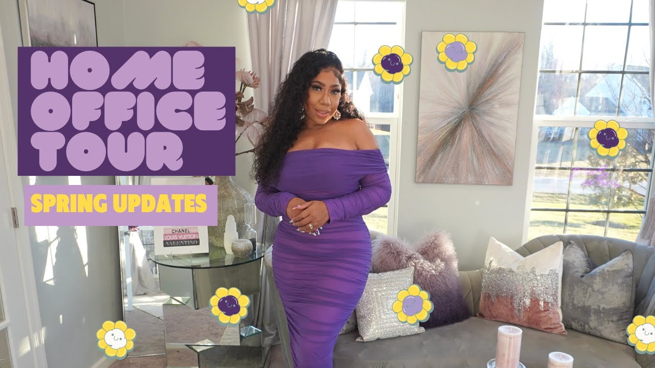 Home Office Tour | Mrs Joy Clary - YouTube