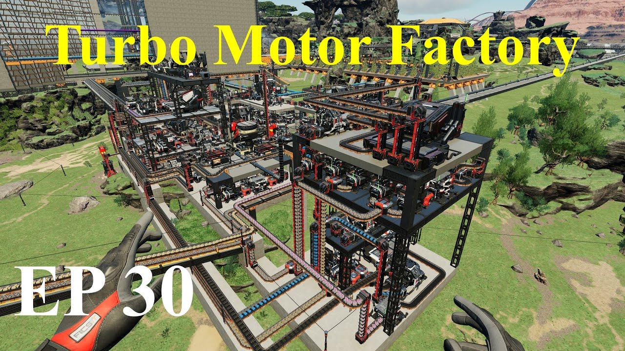 Turbo Motor Blueprint and Factory! - YouTube