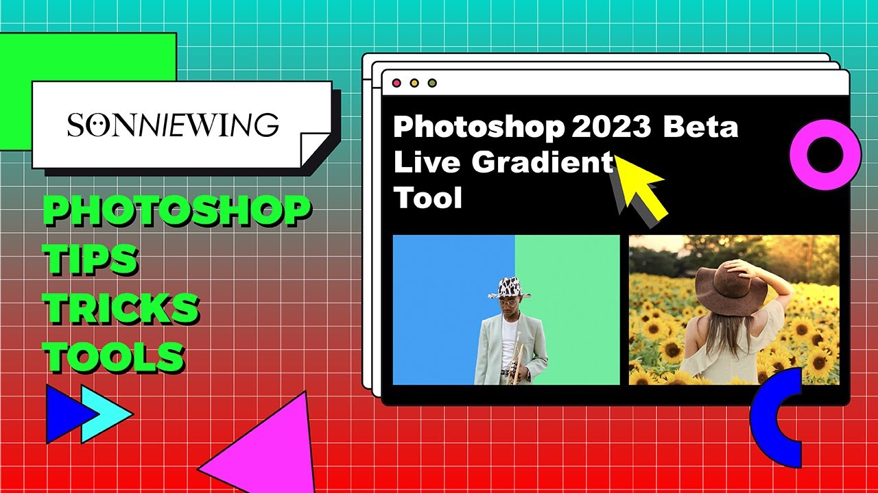 Photoshop Tips Tricks Tools | Photoshop (Beta) | Live Gradient Tool ...