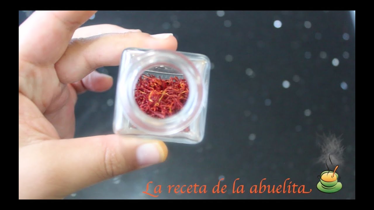 Como tostar azafran para que rinda - YouTube