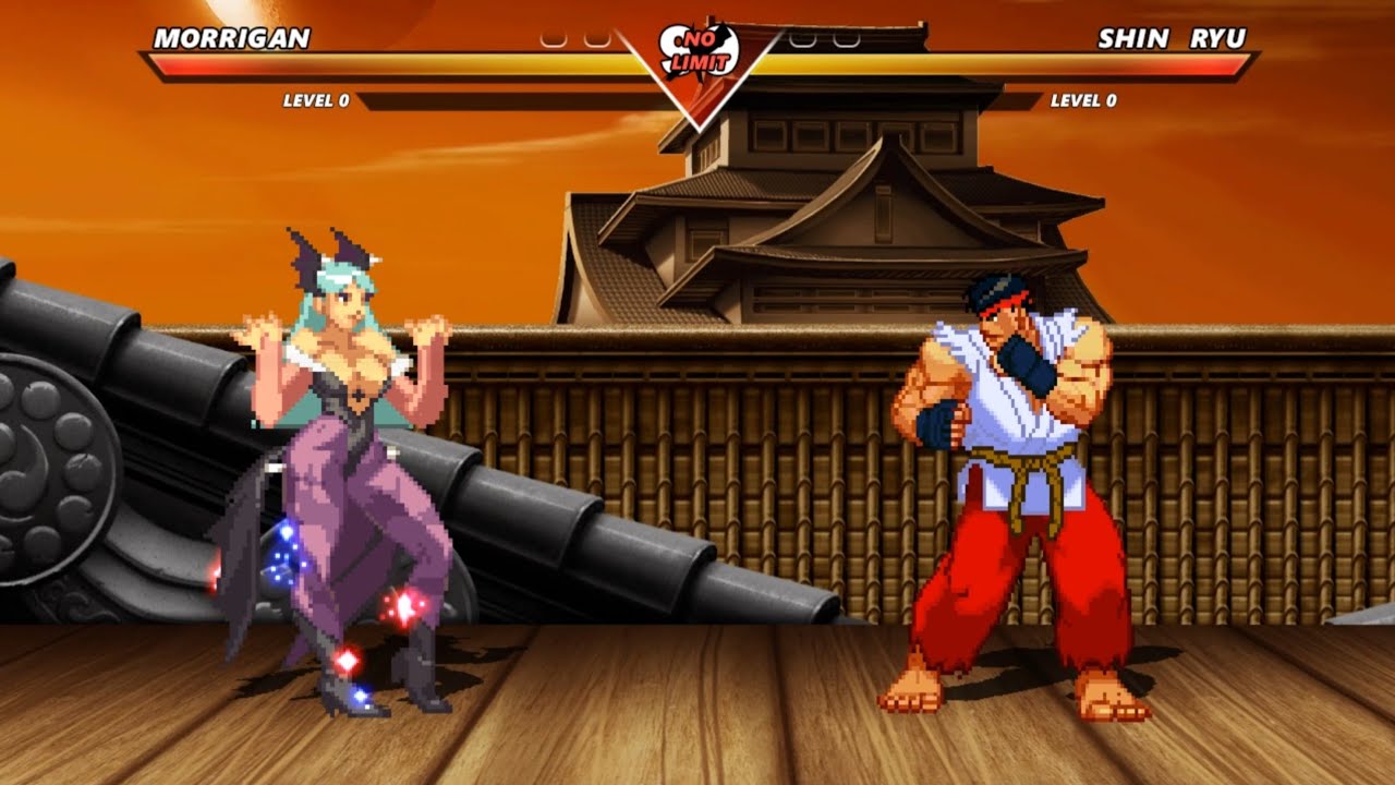 MORRIGAN vs SHIN RYU- Epic Combat! - YouTube