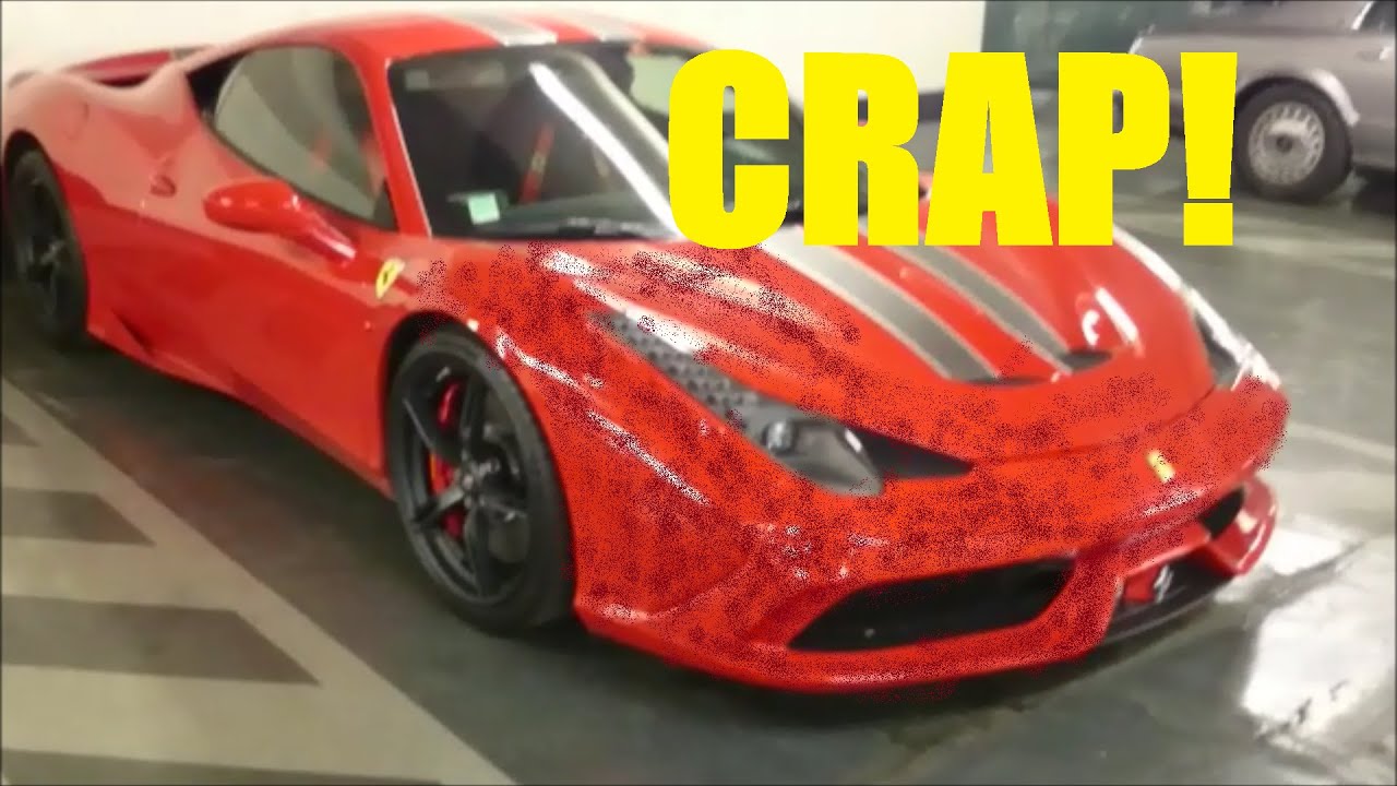 Ferrari destroyed by public! - YouTube