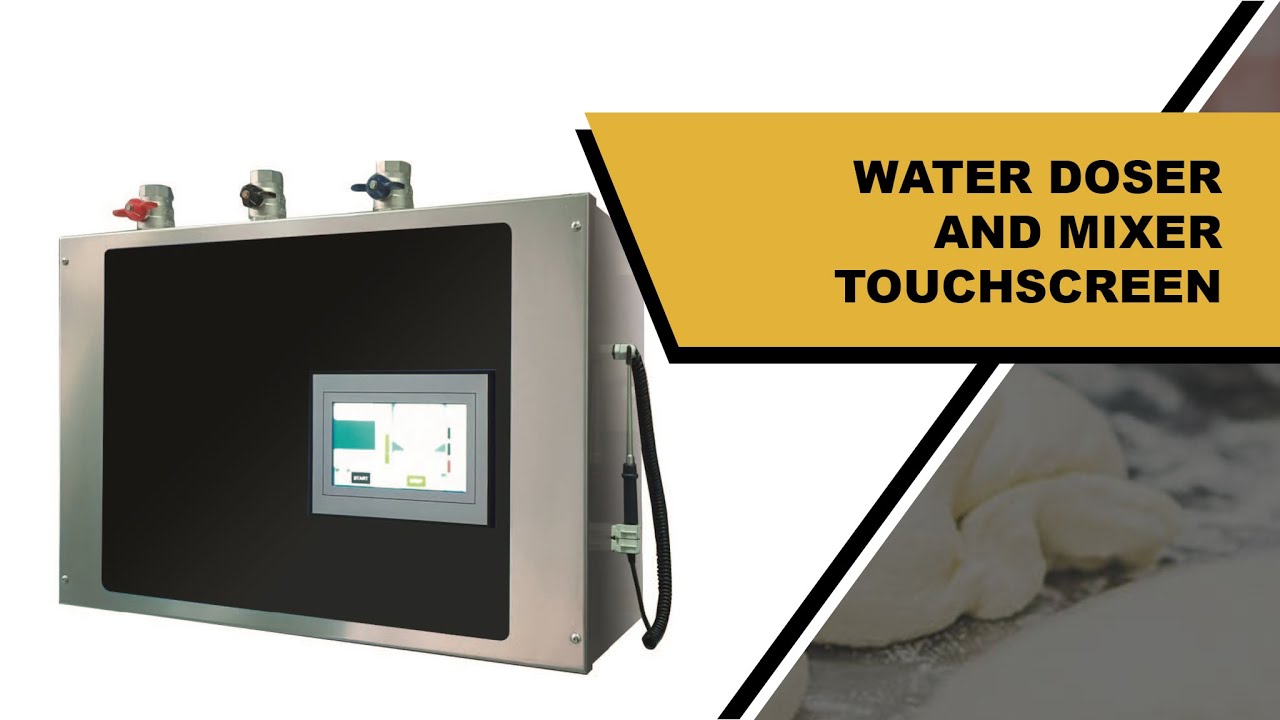 AUTOMATIC WATER DOSER AND MIXER - TOUCHSCREEN - YouTube