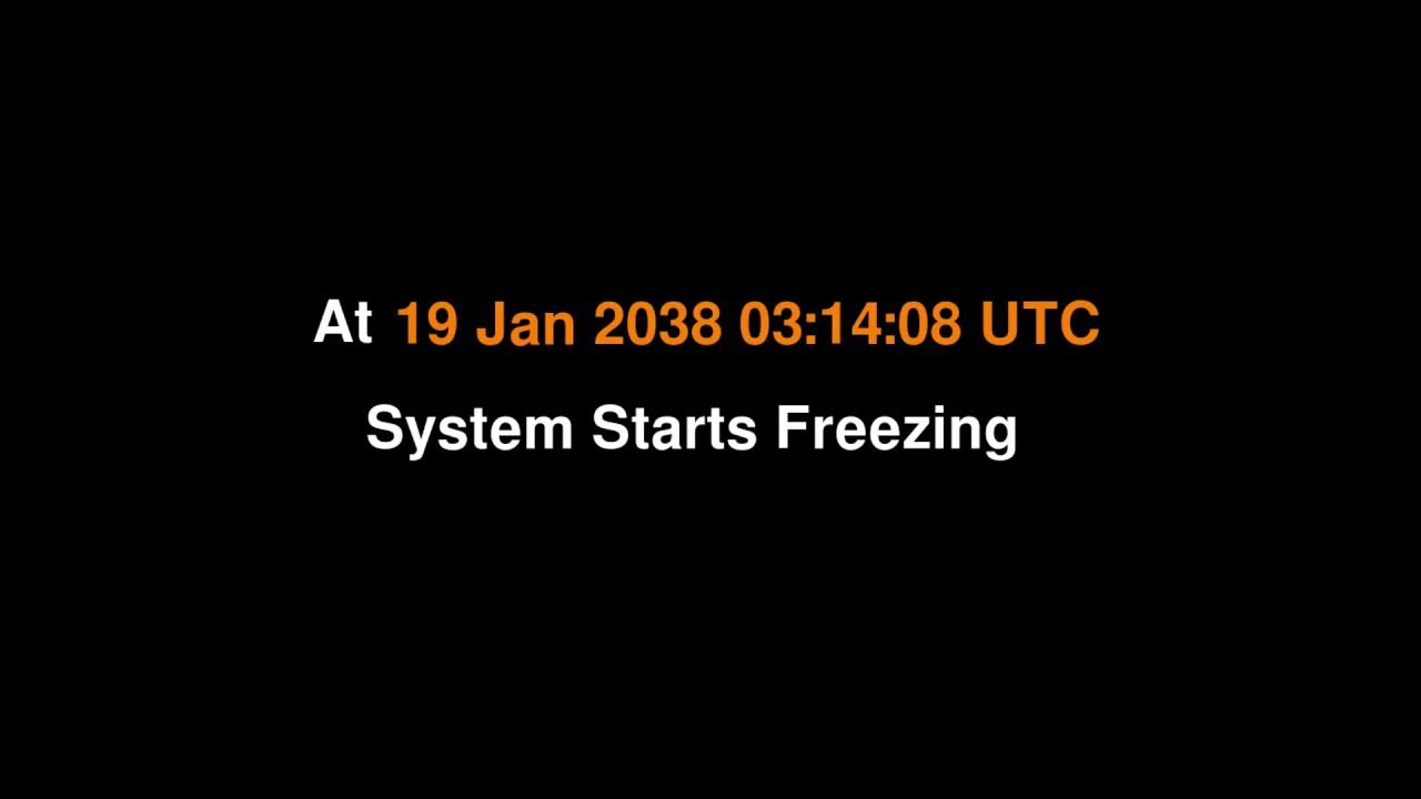 Linux Year 2038 Problem Demonstration - YouTube