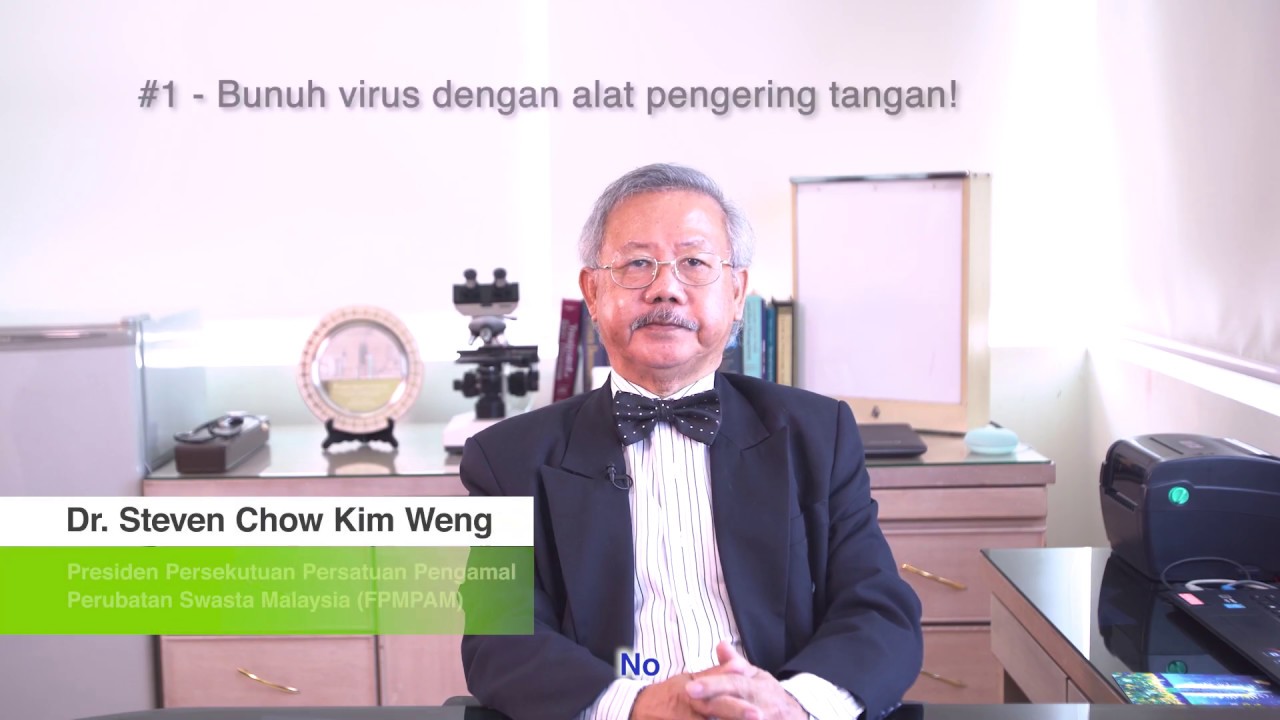 Dr Steven Chow - Mitos dan maklumat palsu COVID-19 - YouTube