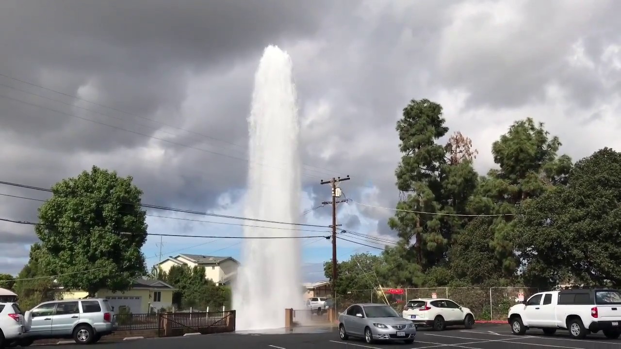 Car Crash, Fire Hydrant Fail, Water Rocket, Fountain of Water - YouTube