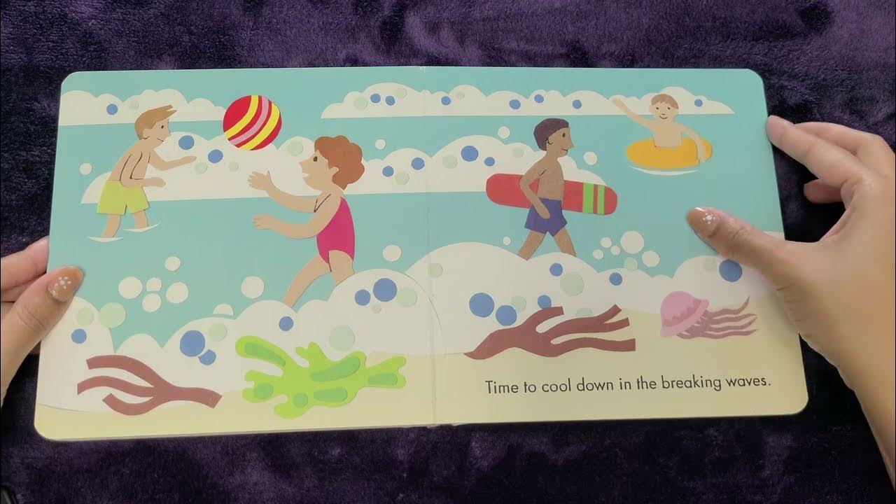 At the Beach 🐚🏖️ - Book read aloud - YouTube