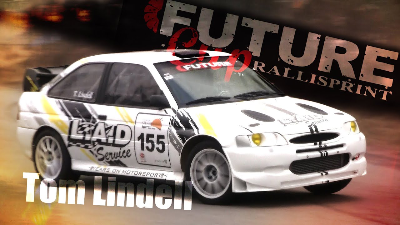 Tom Lindell Rallisprint Ford Escort WRC Supercar - YouTube