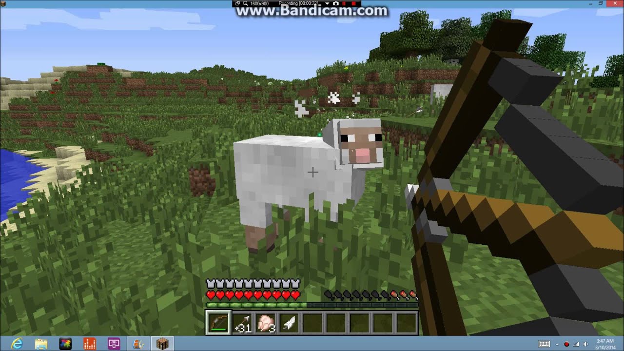 Minecraft trick shot - YouTube