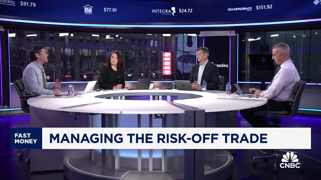'Fast Money' traders on managing the risk-off trade - YouTube