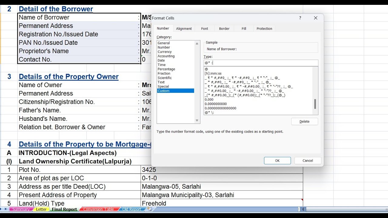 How To Add Colon At The End Of Text In Excel Valuation Report YouTube How To Add Colon At The End Of Text In Excel Valuation Report YouTube