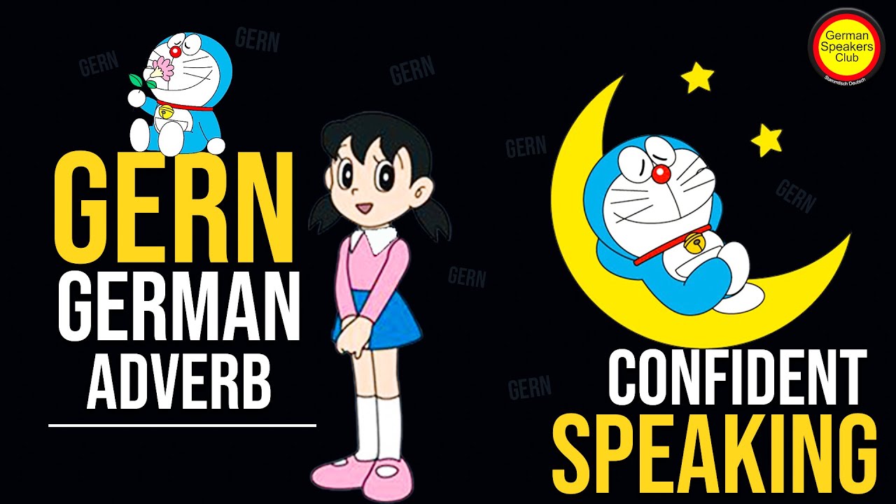 GERN | German Adverb | Learn German A1-A2 | #b1 #sprechen - YouTube