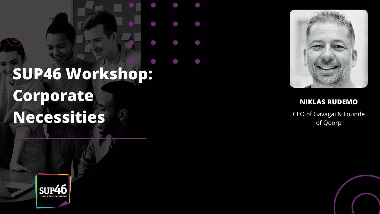 SUP46 Workshop: Incentive programs for Startup employees & other ...